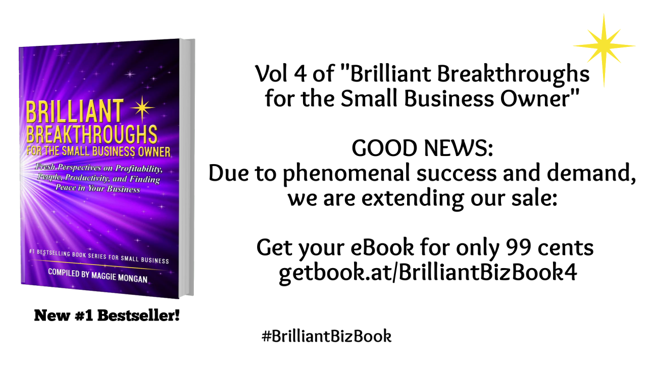 Brilliant Breakthroughs Volume 4 Special Release Deal for WisOwners